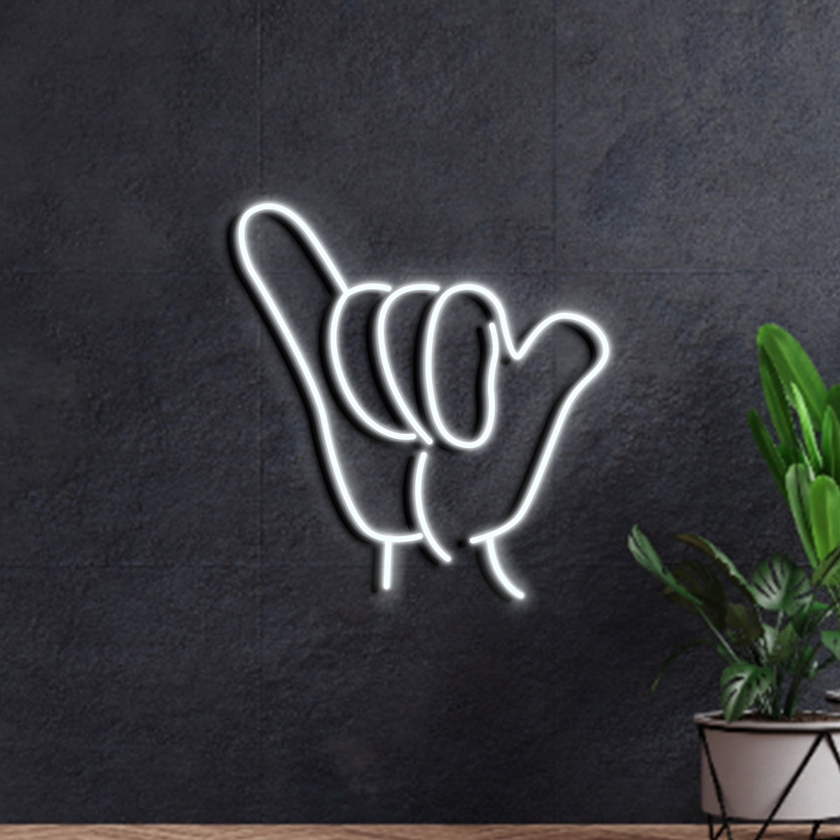 Chaka Hand Hang 10 Neon LED Sign | Neon Sign Design Australia