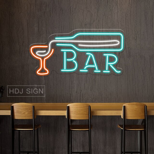 Bar 2 LED Neon Sign | Neon Sign Design Australia